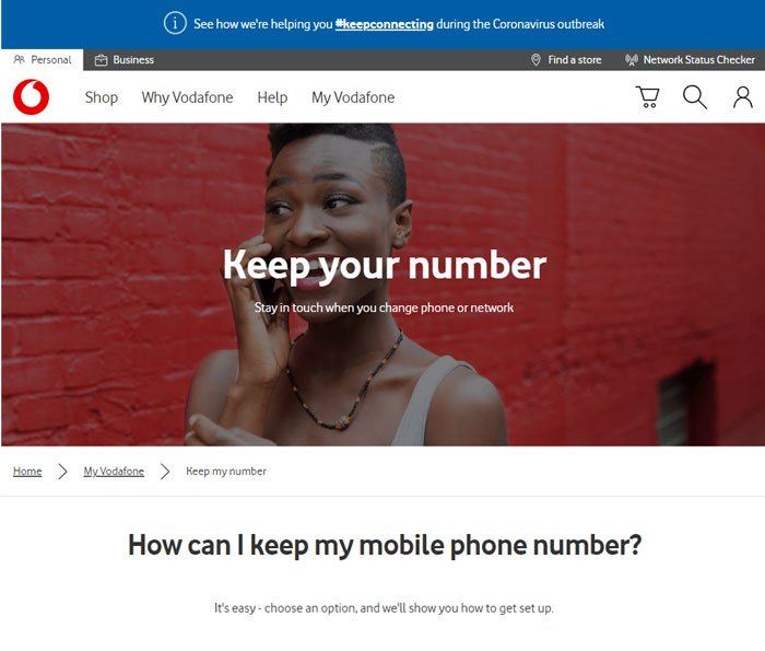 Vodafone PAC Code Request in minutes - 2023 | Blogshour